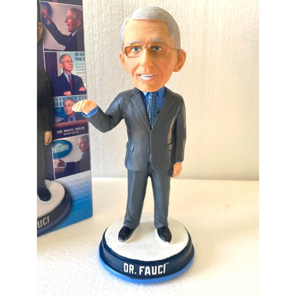 Accents | Dr Fauci Bobblehead Statue Figurine Flatten The Curve New In ...